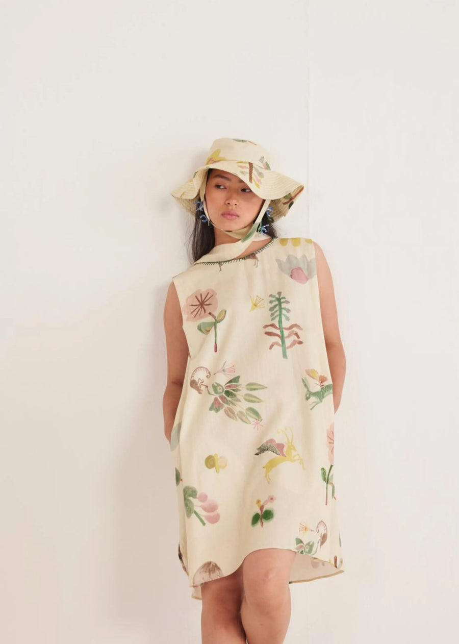 Buy Multicolor Cotton Dress - Noa Short Dress by The Jodi Life// Only ...
