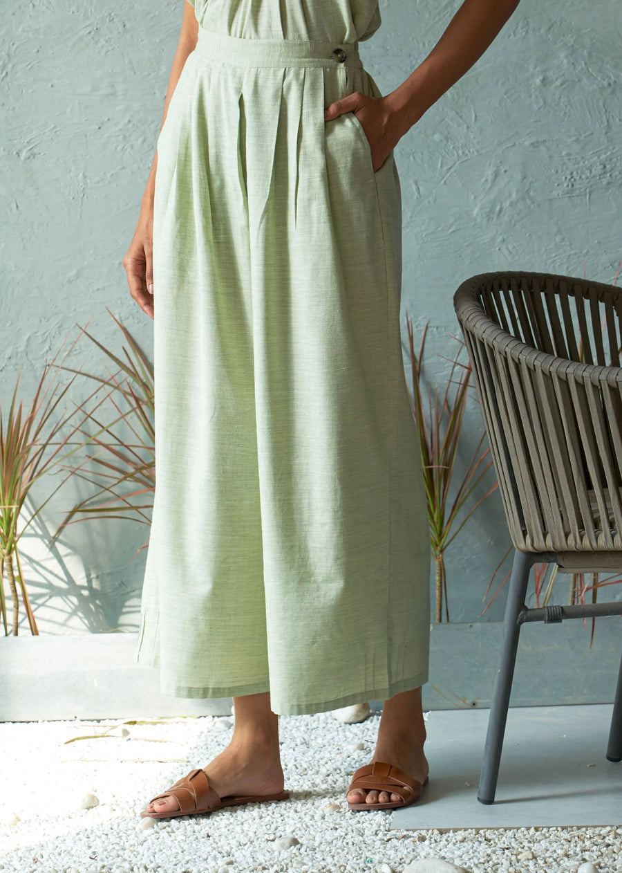 Buy Green Pure Cotton Pants - Lime Spritz Bottoms by Canoopi // Only ...
