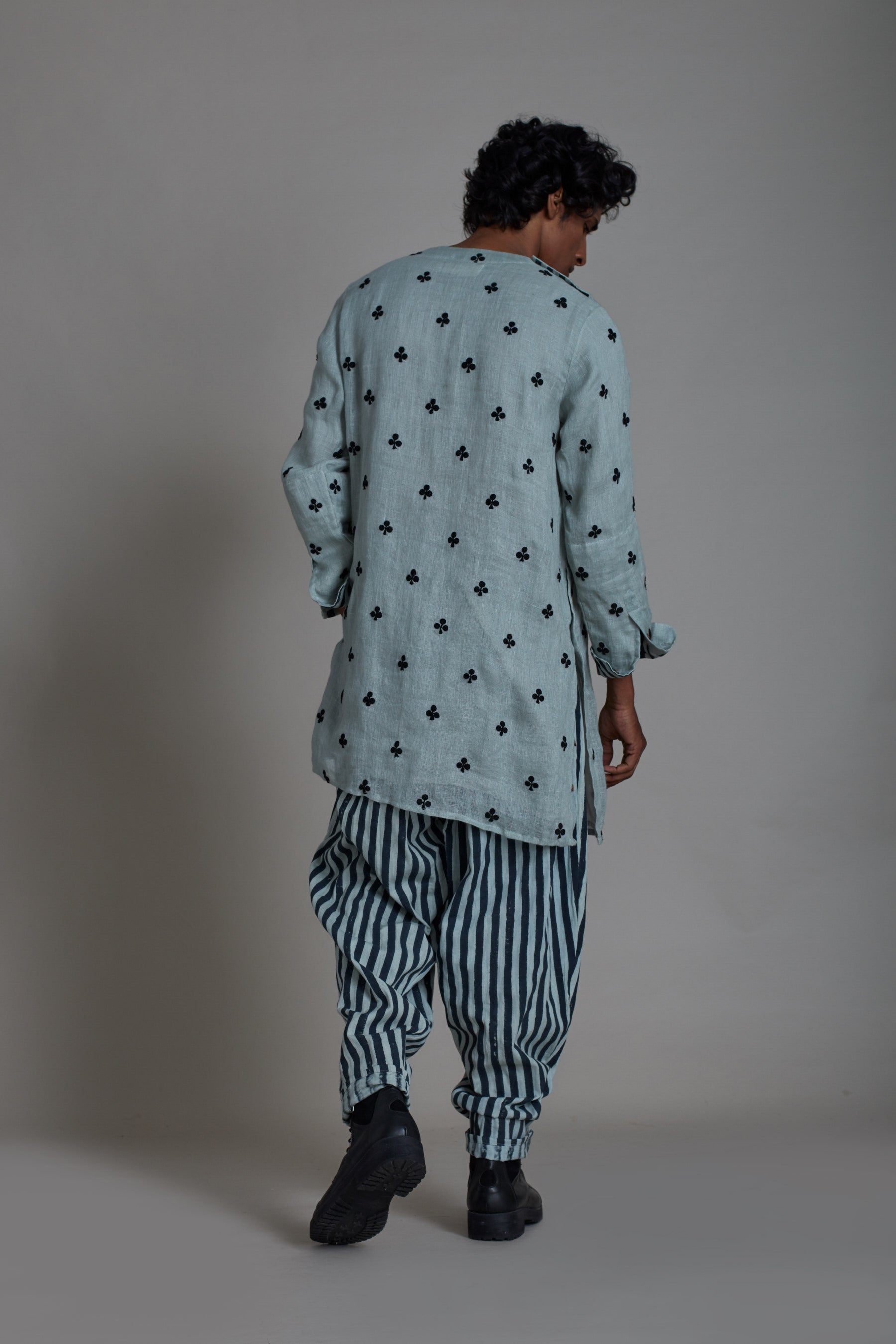 Buy Blue Pure Cotton Kurtas - Men's Pack Kurta-Ss Blue by Mati // Only ...